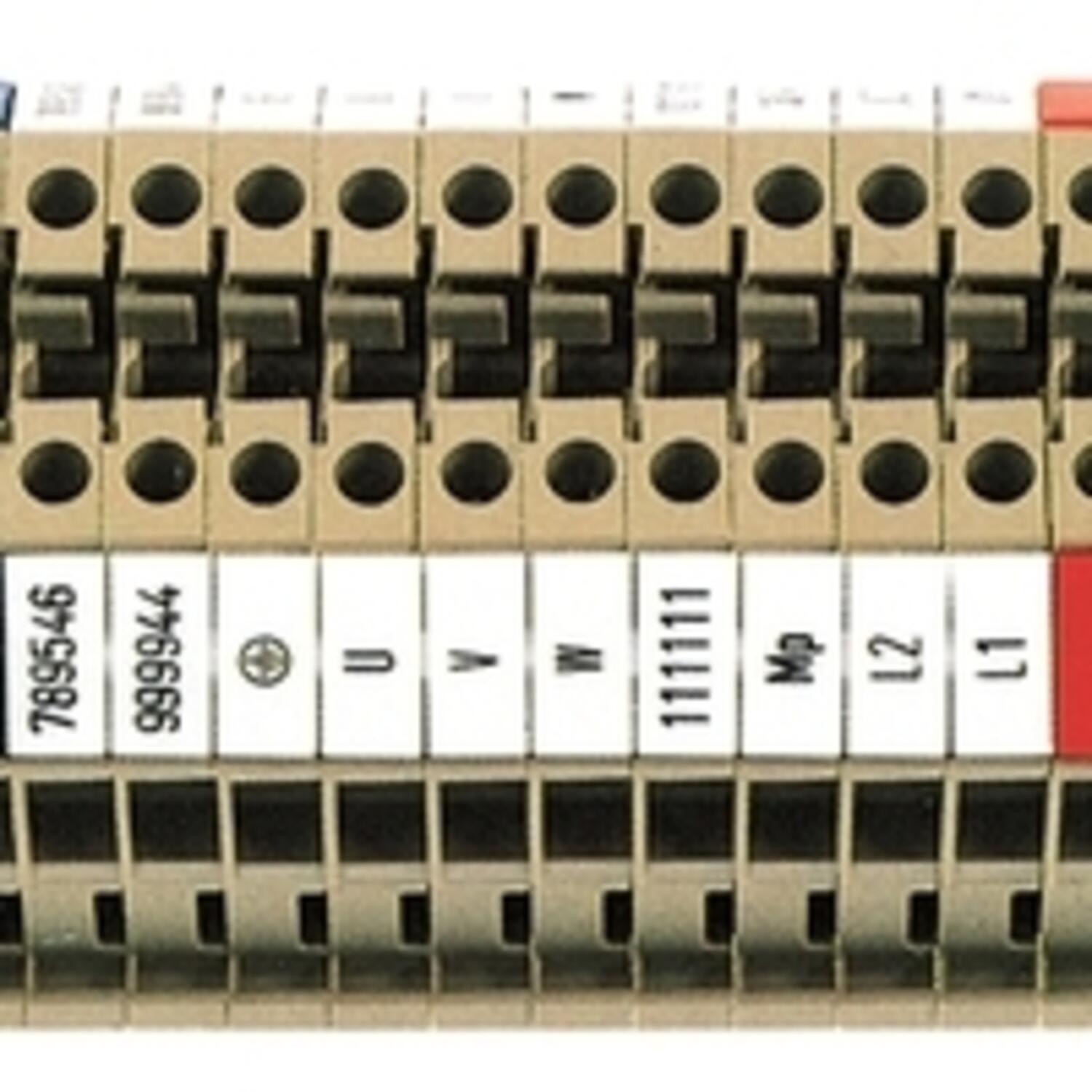 Terminal Marker Pocket-Maxicards PMC 4601.7 I I Demesne Electrical
